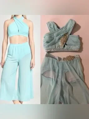 The Lineup | Costumes | The Line Up Solodance Costume 2 Piece Blue ...